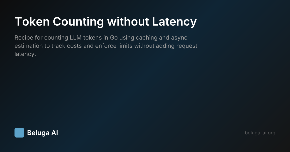 Token Counting without Latency | Beluga AI